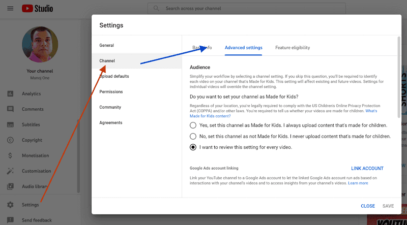 How to Hide or Delete YouTube channel (Step by Step)
